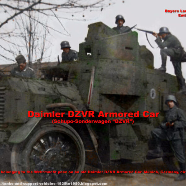 Schupo Sonderwagen Daimler DZVR-21 - WARCARS.NET