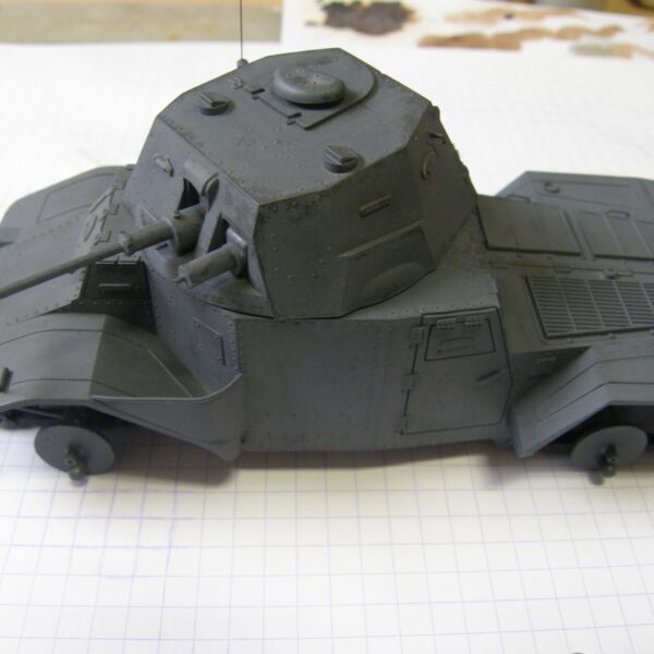 Panzerspähwagen P.204 (f) Schienenpanzer model - WARCARS.NET