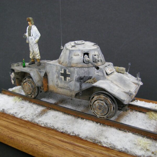 Panzerspähwagen P.204 (f) Schienenpanzer model - WARCARS.NET